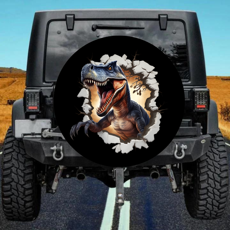 3D Dinosaur 22 Spare Tire Cover – PathMods